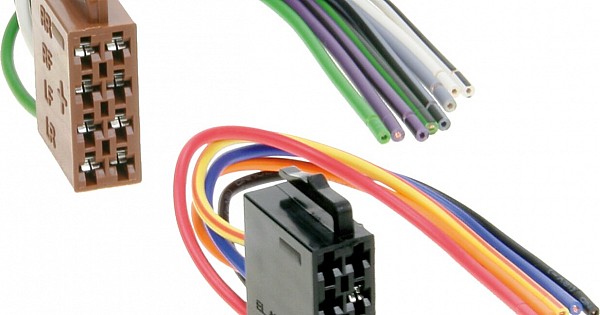 Universele adapter speakers/Stroom ISO 1432-02