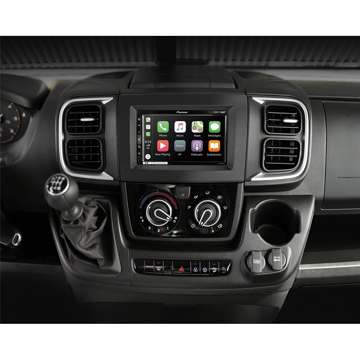 2-DIN Paneel Fiat Ducato 2021-2023 | Audio4cars