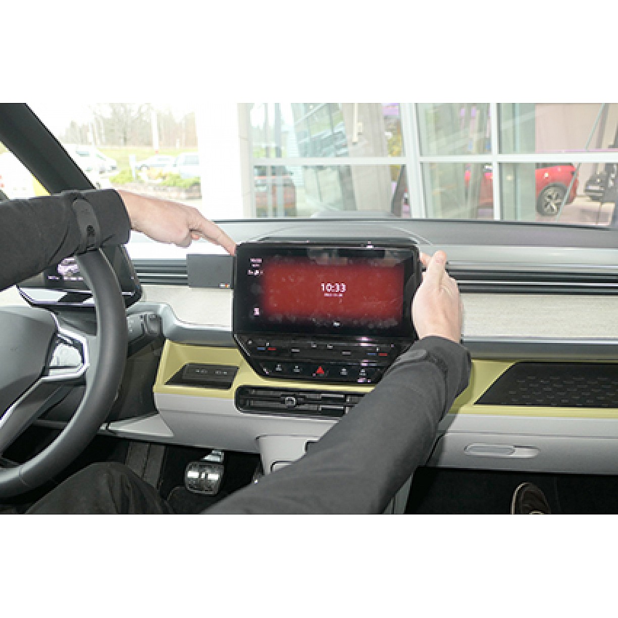 Houder Brodit Houder - Brodit ProClip - volkswagen ID.Buzz 2023-> Center mount - 855844