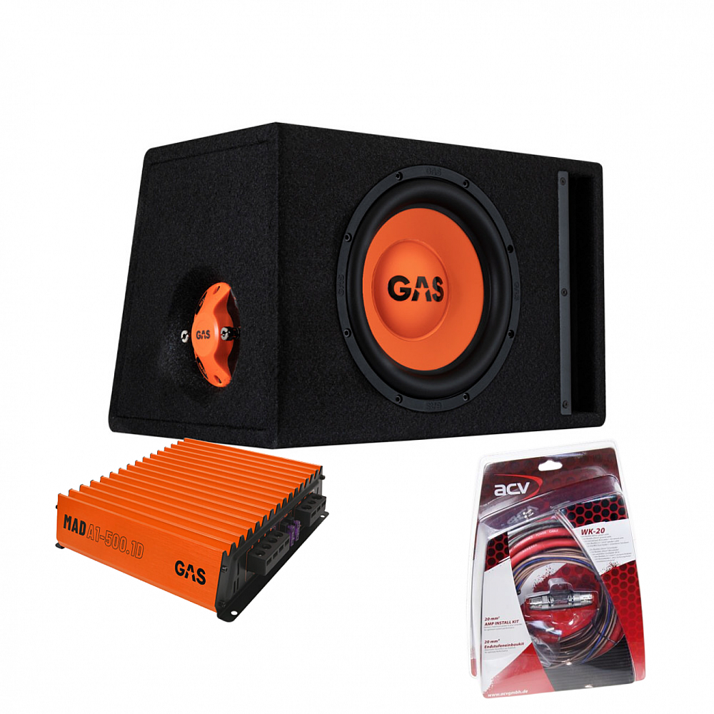 GAS MAD Subwoofer Set voor Auto | Audio4cars