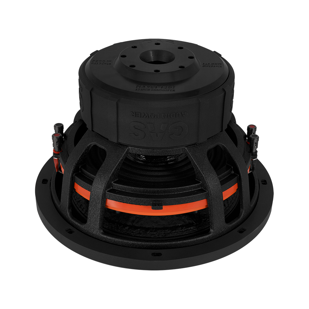 GAS MAX Level 2 Subwoofer 12" 2x2 Ohm | Audio4cars