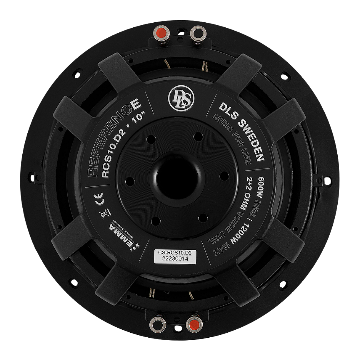 Subwoofers DLS 10"/250mm smalle subwoofer RCS10.D2 - 610RCS10D2